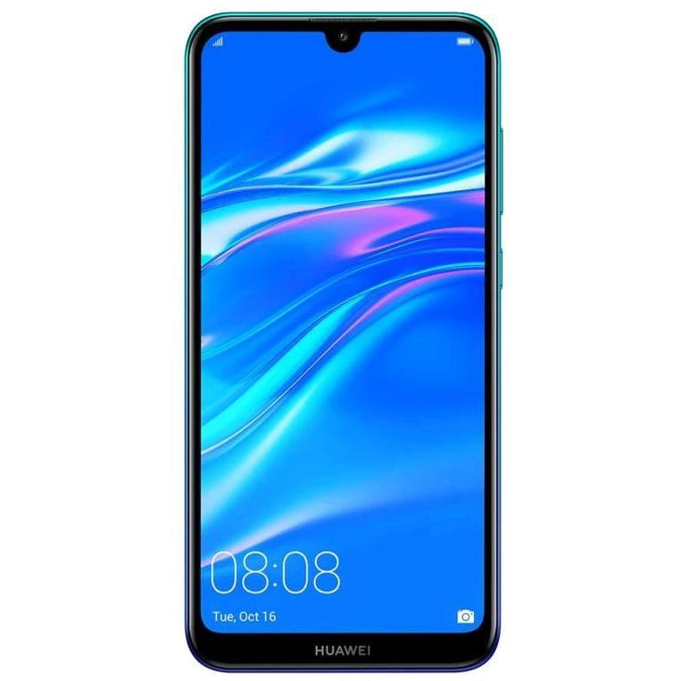 Huawei Y7 (2019, 32GB, Single Sim Blue, Local Stock) — Connected Devices